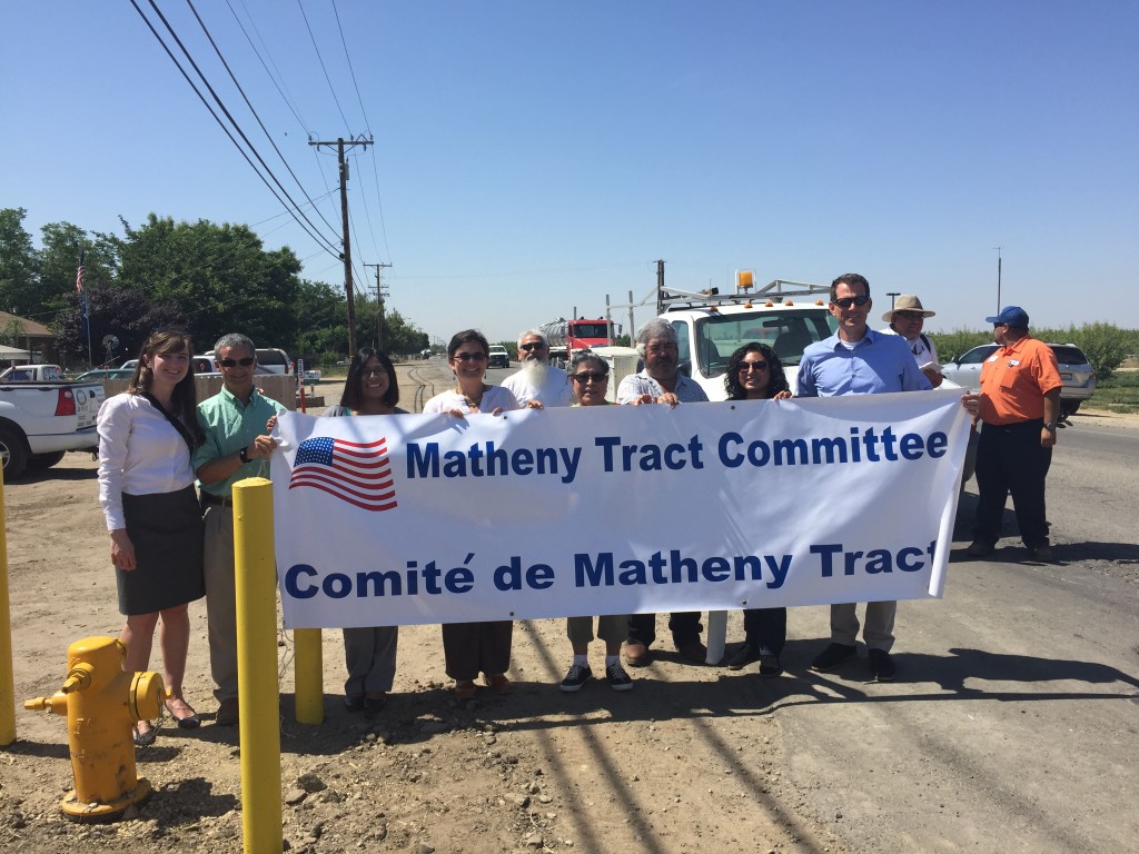 Matheny Tract Gets Clean Water - Self-Help Enterprises